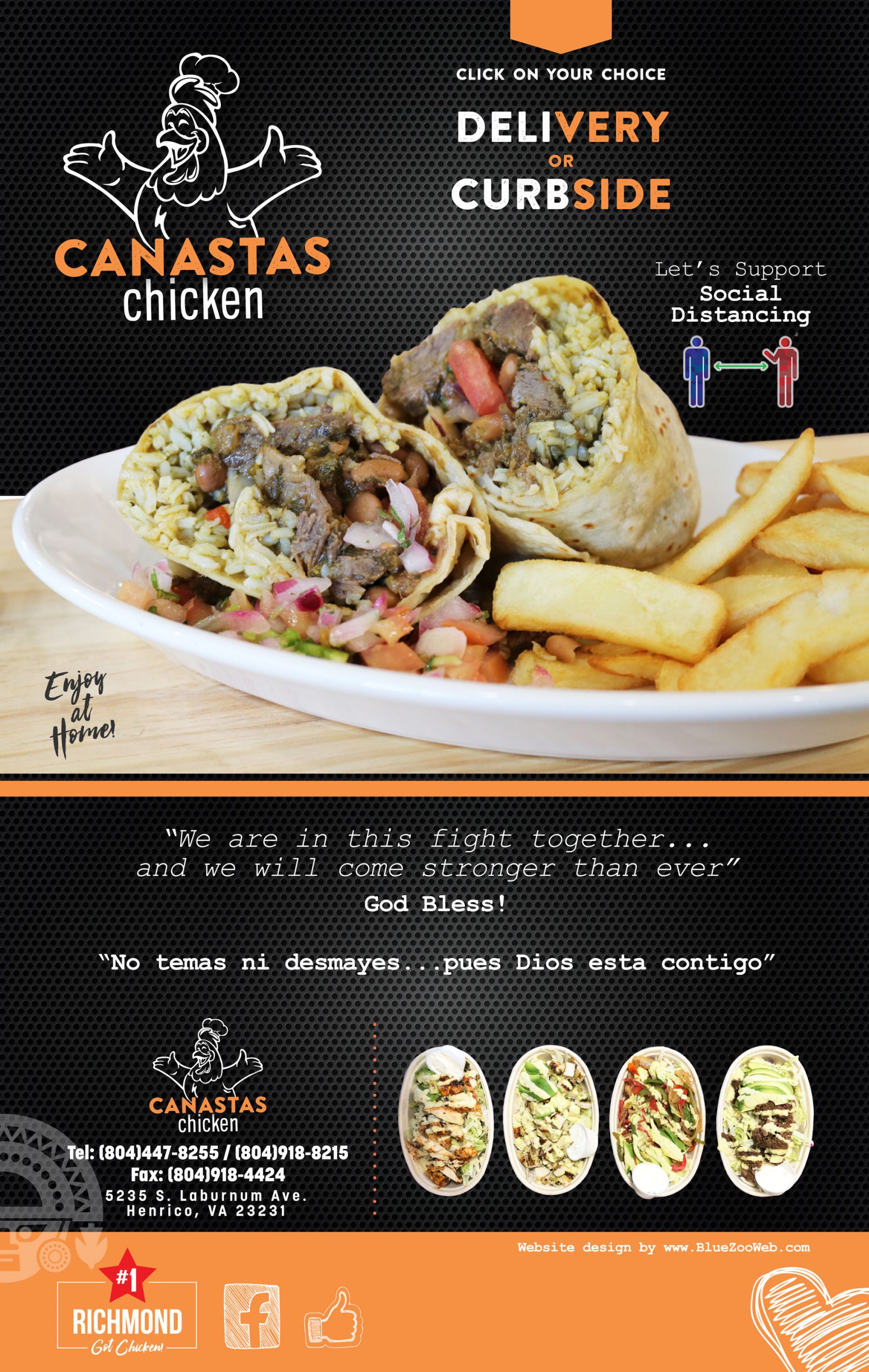 MYCURBSID-MENU | MY CURBSIDE MENU | CANASTAS CHICKEN